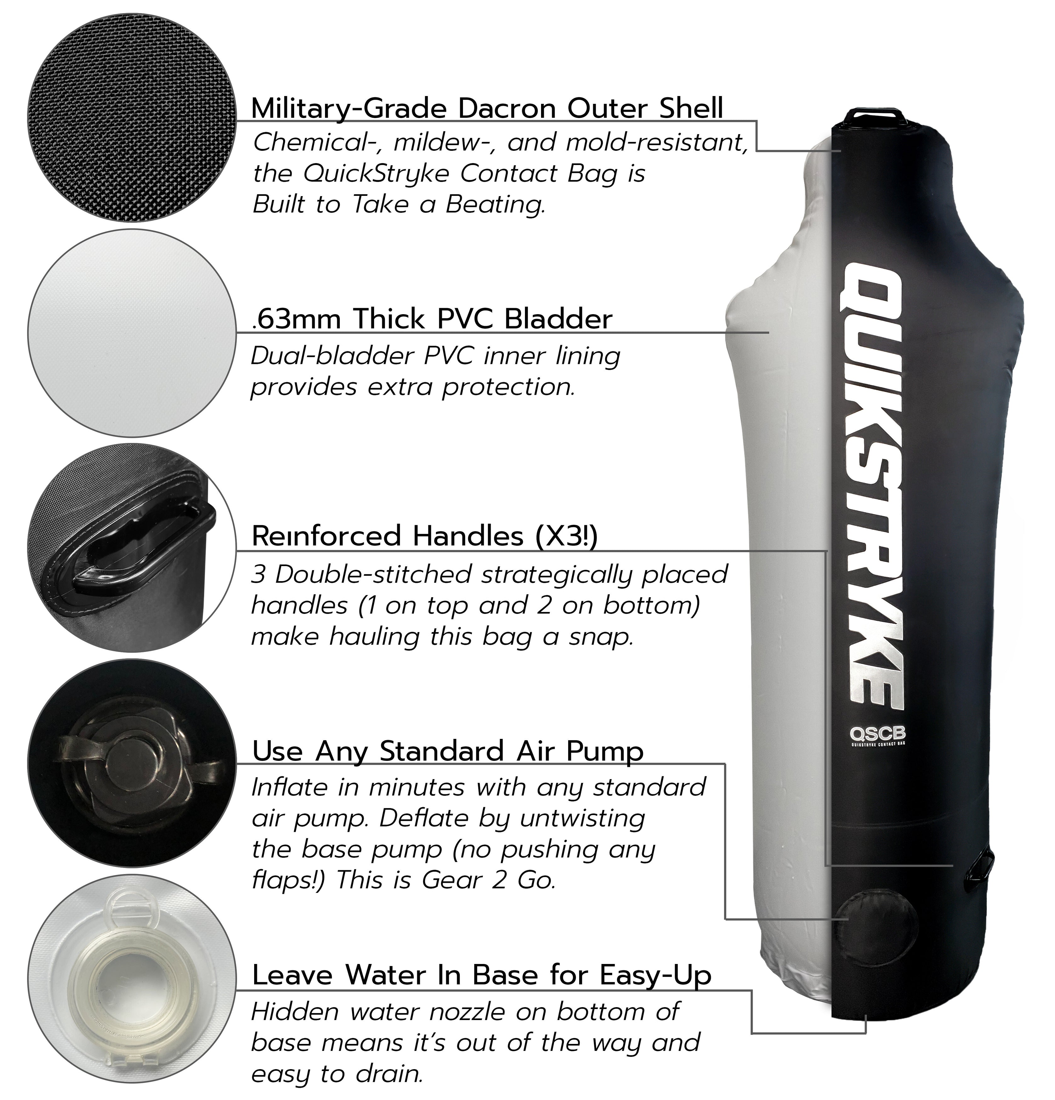 QuikStryke Contact Bag Blocking Dummy